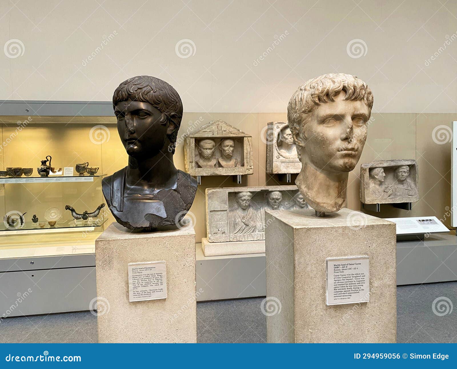 A View of an Exhibit in the British Museum Editorial Photo - Image of ...