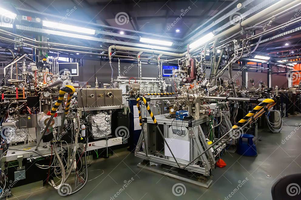 Experimental Stations in Scientific Research Center Stock Photo - Image ...