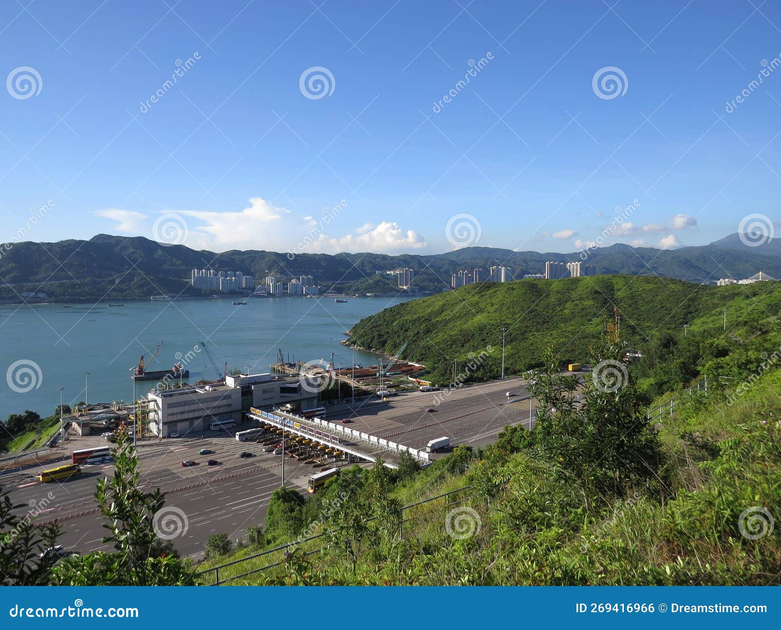 4 Aug 2013 the View at Fa Peng Teng, Tsing Yi, Hk Editorial Photo ...