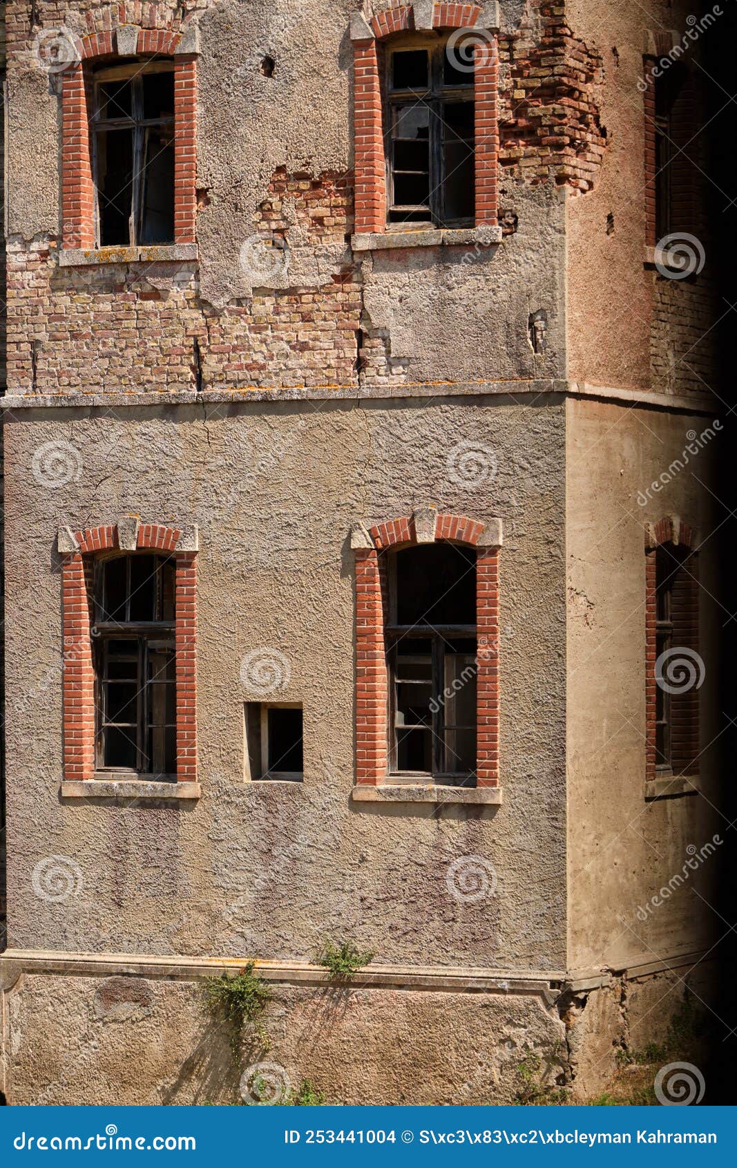 A view of the facade stock photo. Image of medievel - 253441004
