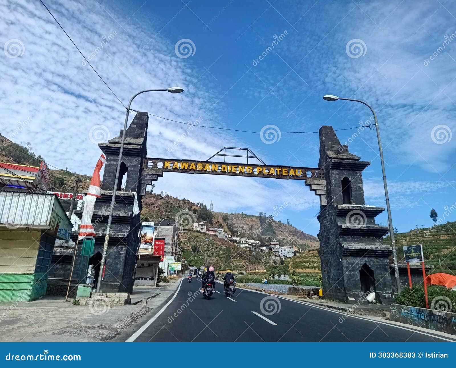 View of the Famous Icon in Wonosobo Editorial Stock Photo - Image of ...
