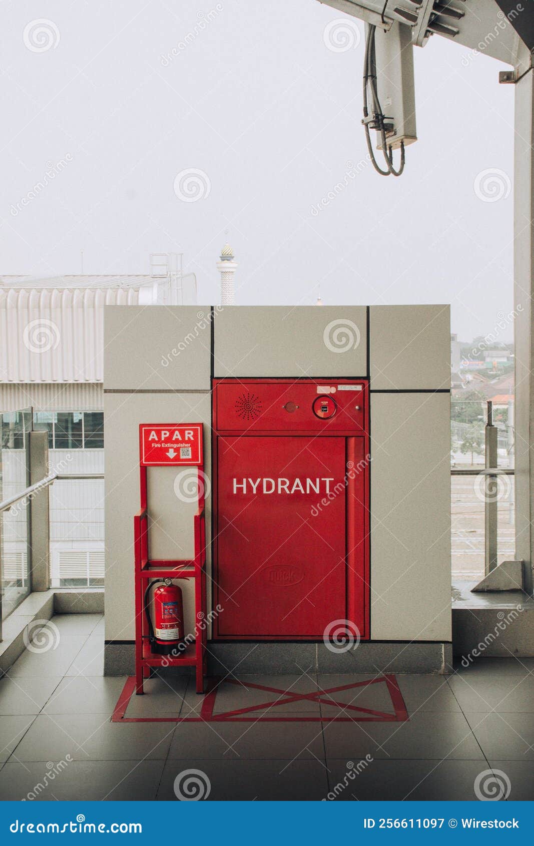 View of a Fire Hydrant Box Outdoor Editorial Photography - Image of ...