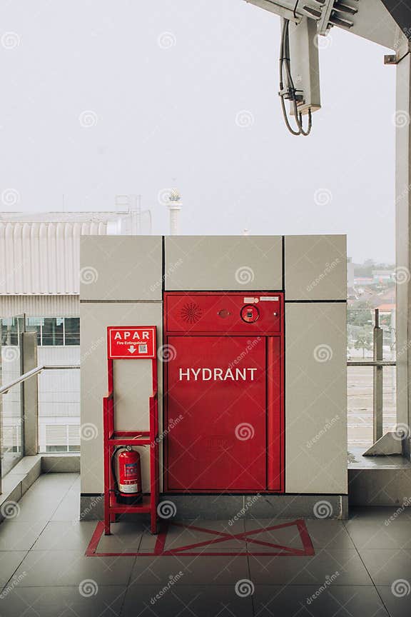 View of a Fire Hydrant Box Outdoor Editorial Photography - Image of ...
