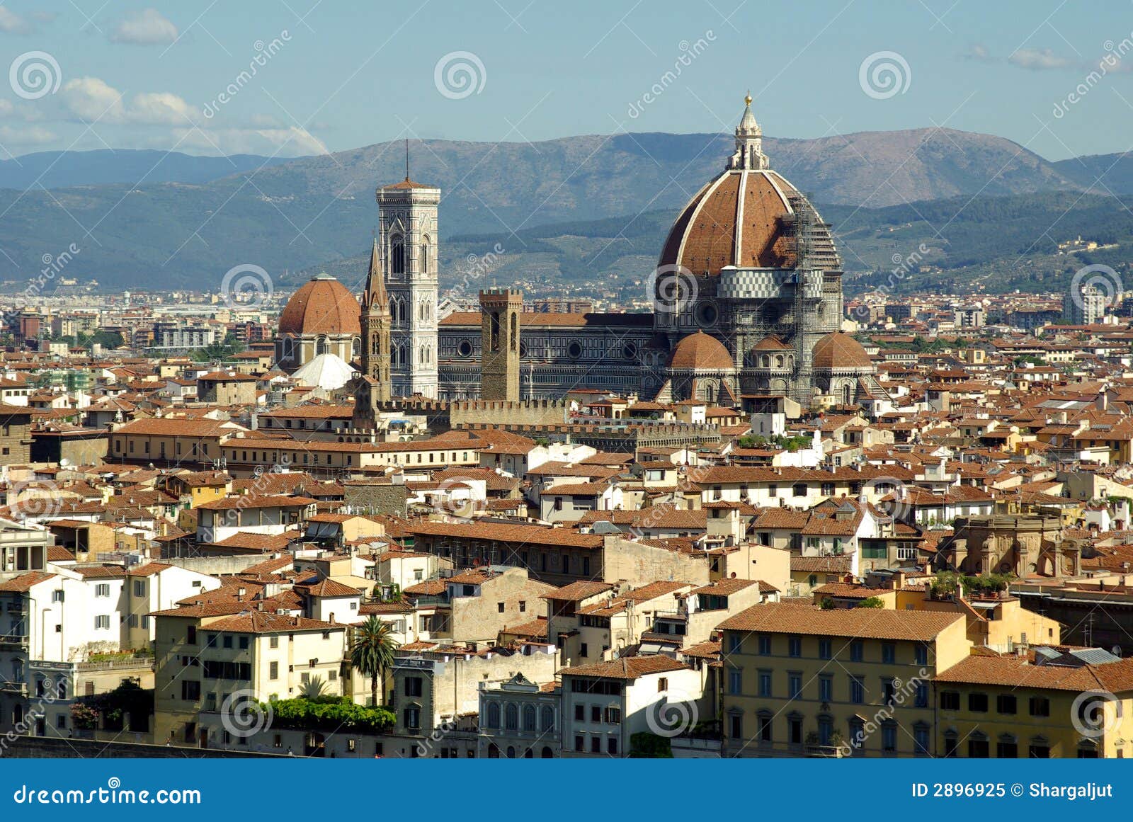 View of Florence, Italy stock image. Image of exteriorly - 2896925