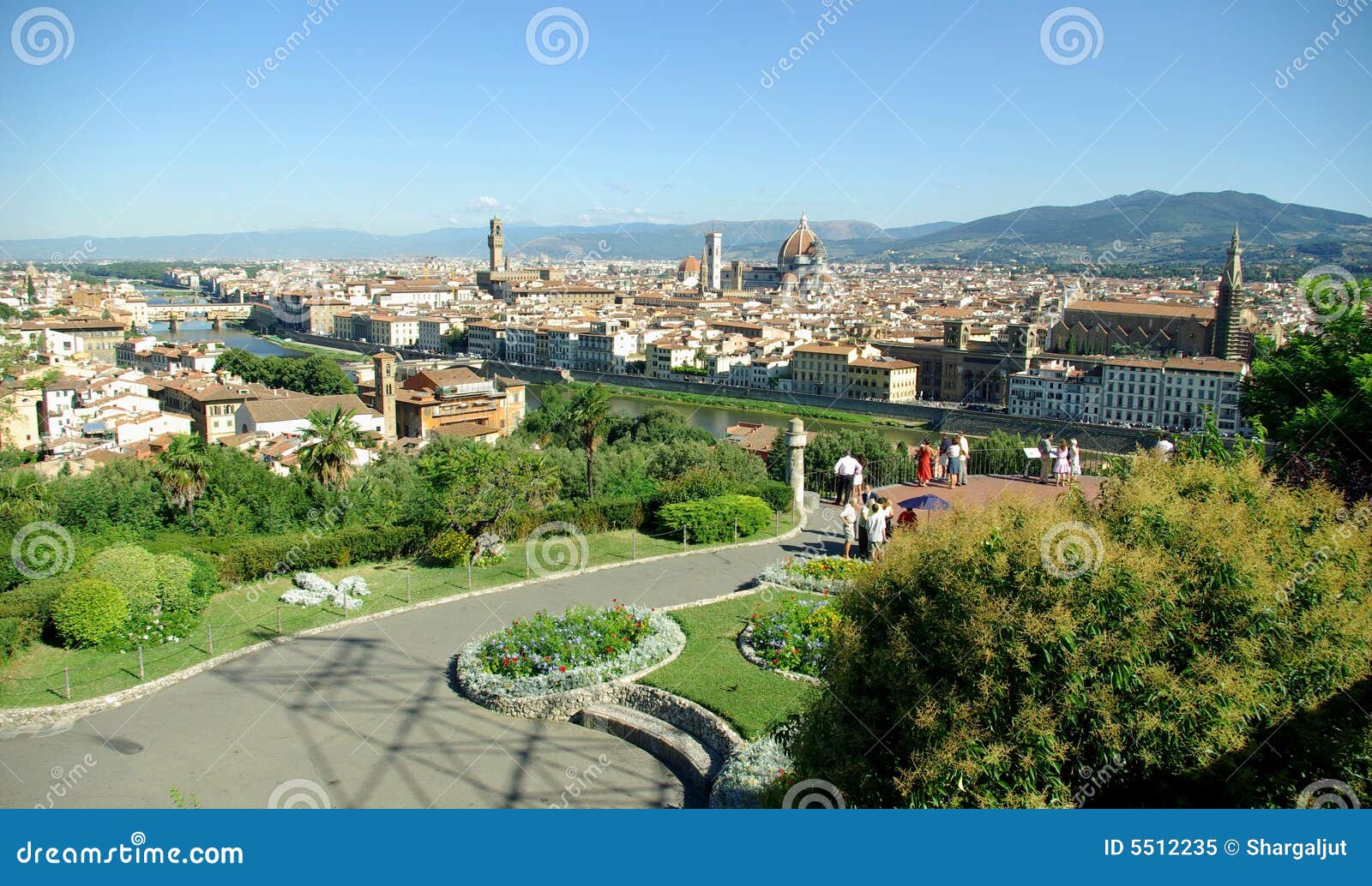 View of Florence, Italy stock image. Image of italian - 5512235