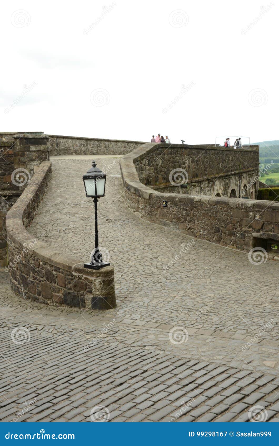 Cobblestone Bridge stock image. Image of medieval, arch - 99298167