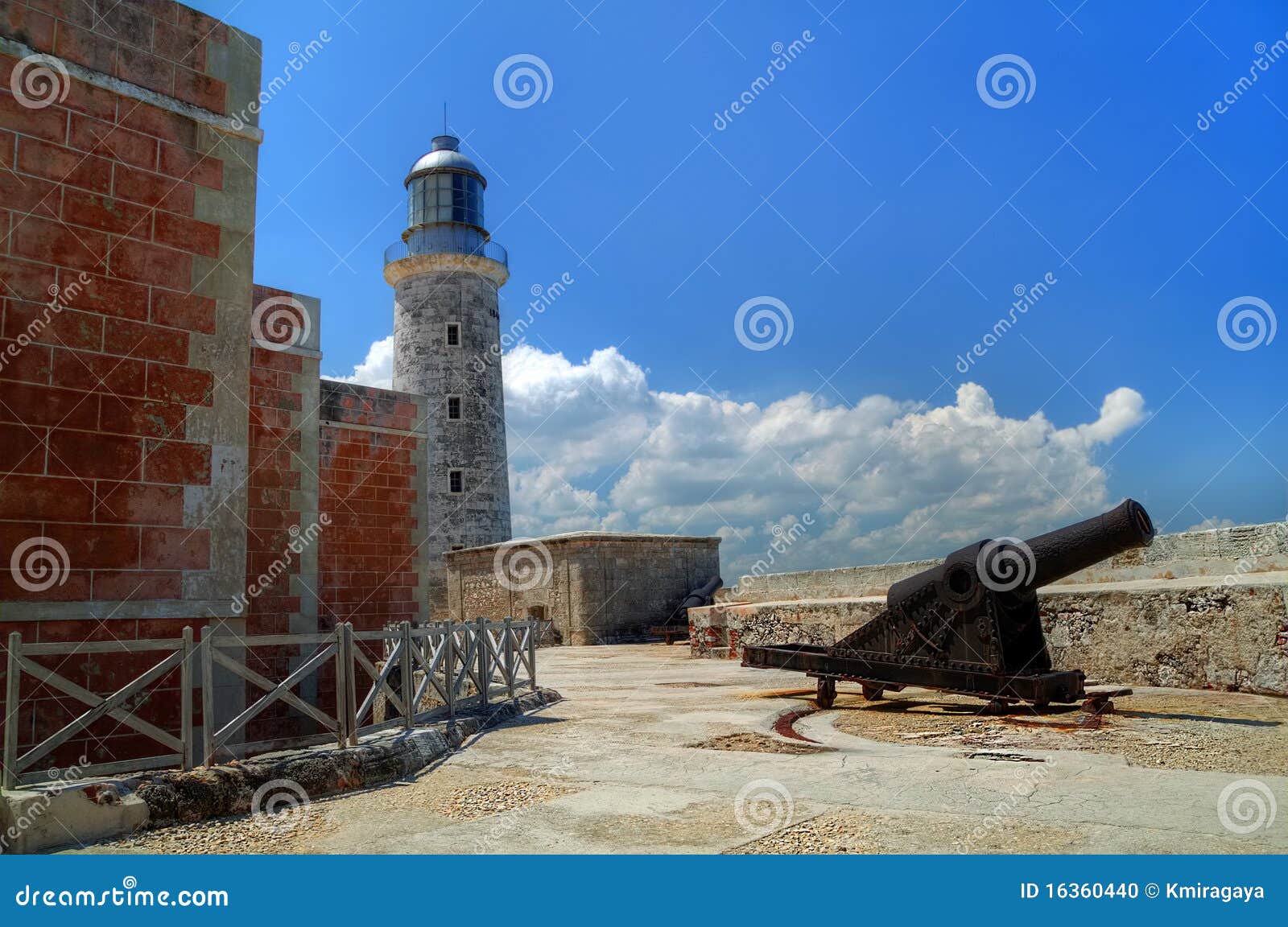 View of the Fortress of El Morro in Havana, Cuba Stock Photo - Image of ...