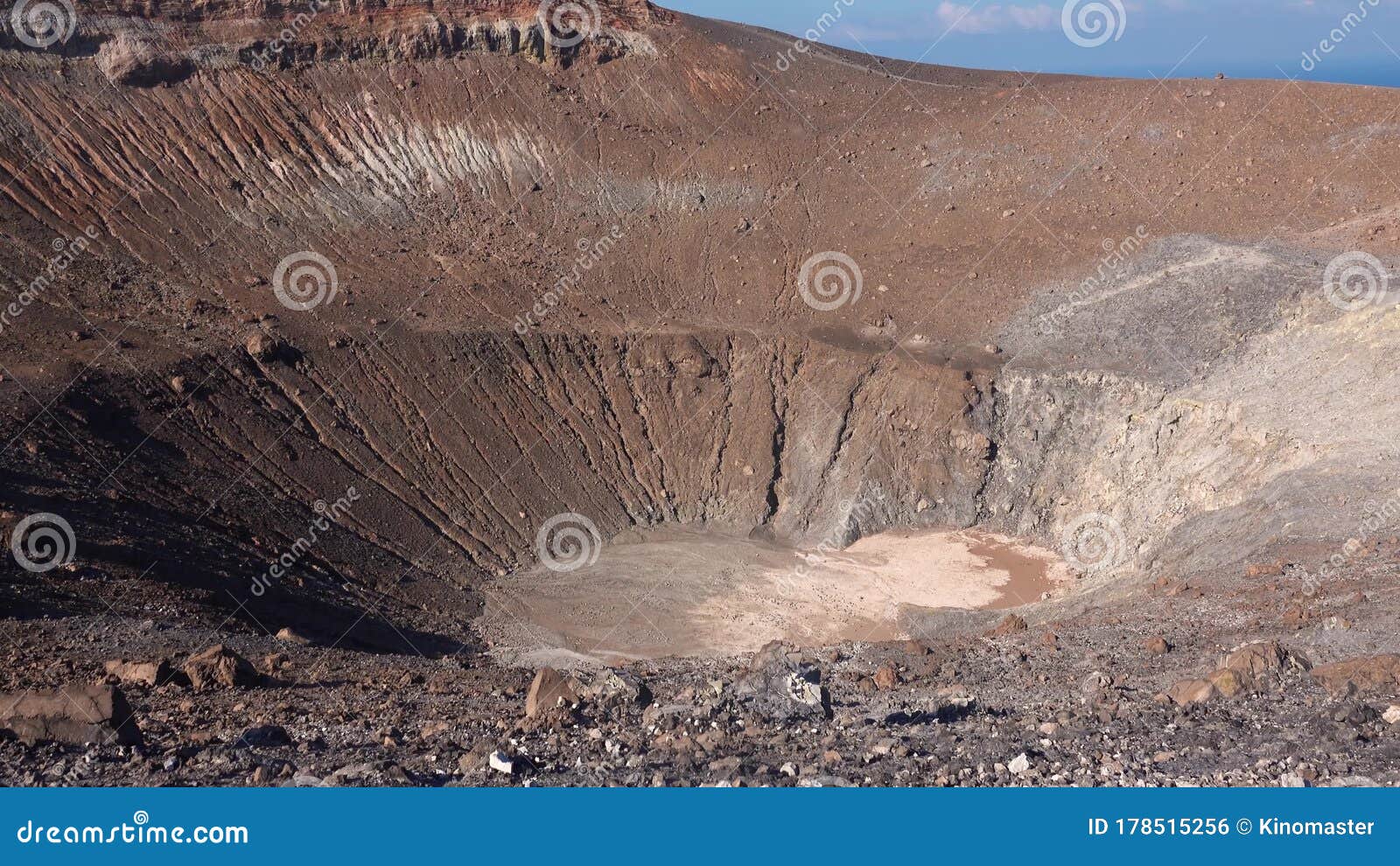 View on Fossa Crater of Vulcano Island. Lipari Islands. Mediterranean ... View on Fossa Crater of Vulcano Island. Lipari Islands. Mediterranean ...