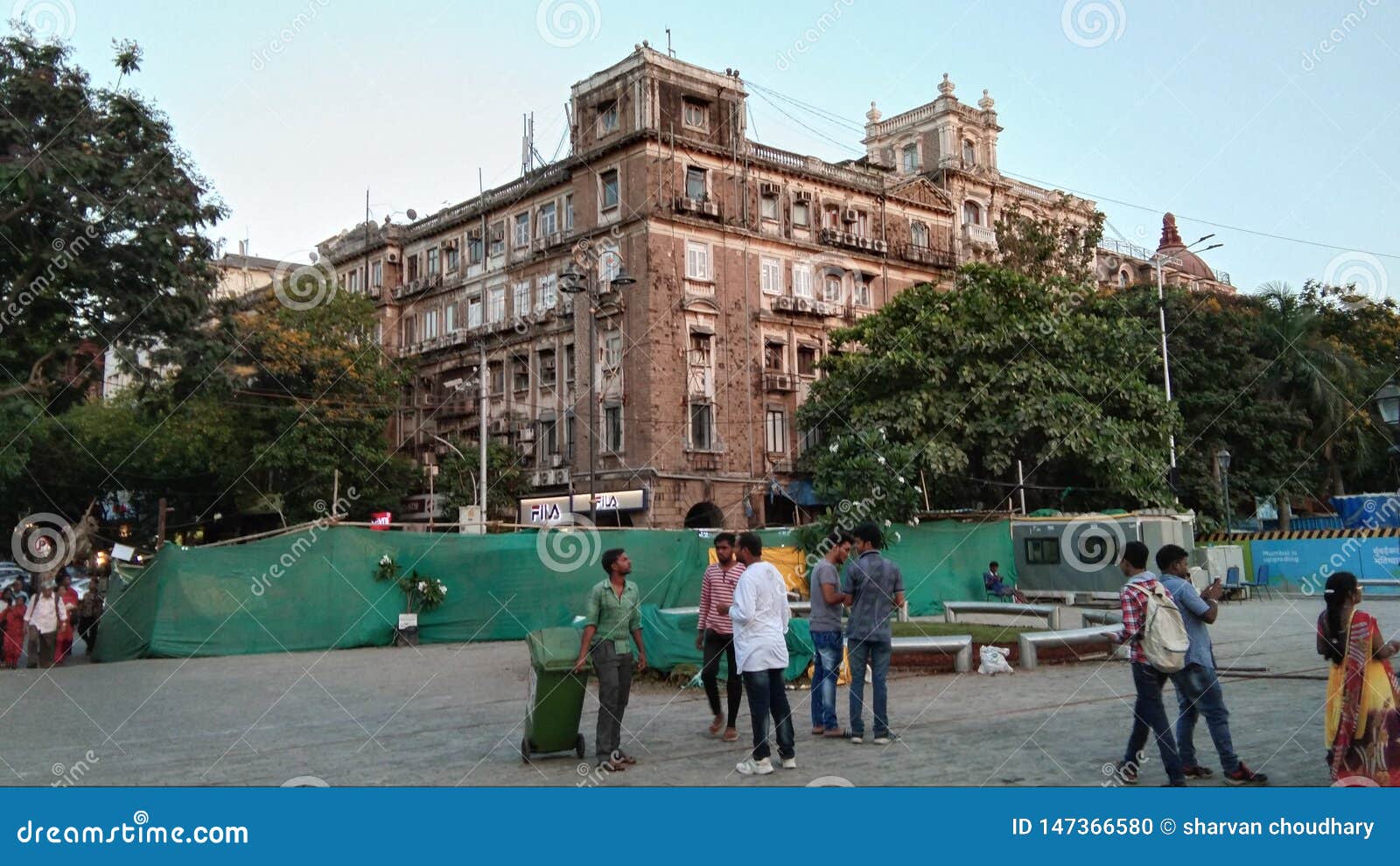 View of Fountain Circle Fort Mumbai Editorial Image - Image of fort ...