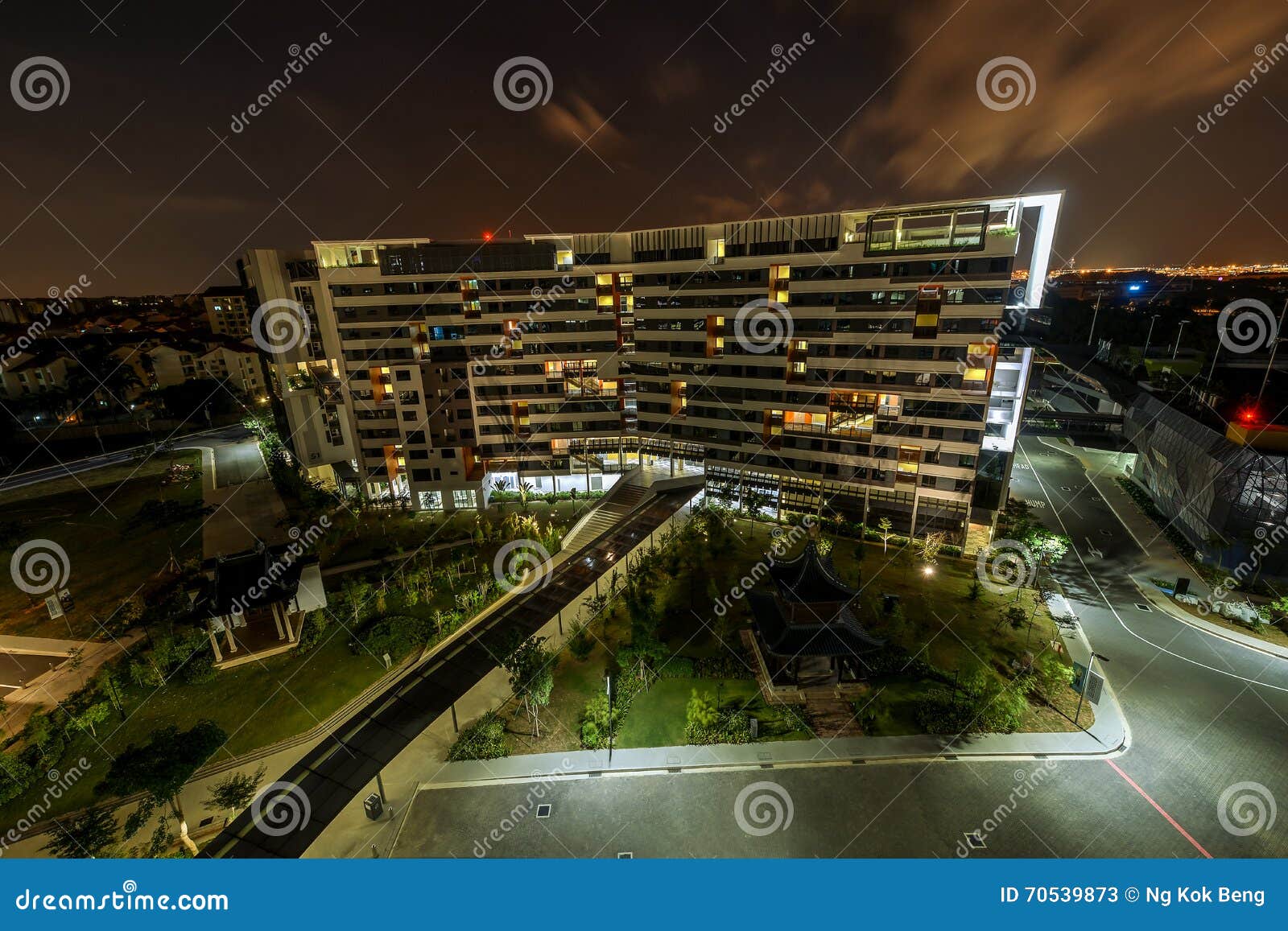 View of Fourth Autonomous University, SUTD Campus in Singapore ...