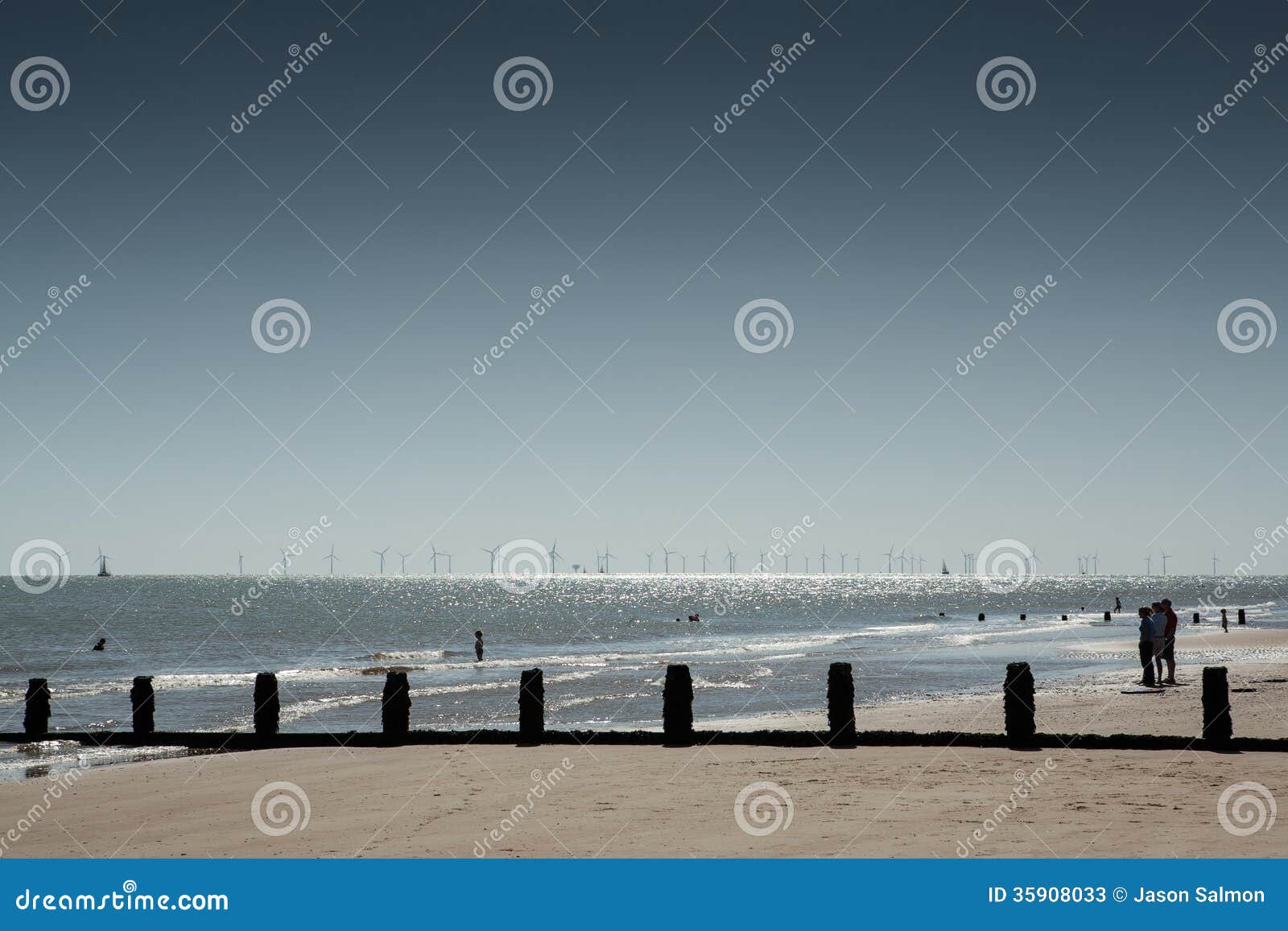 View of Frinton seafront stock image. Image of scenic - 35908033