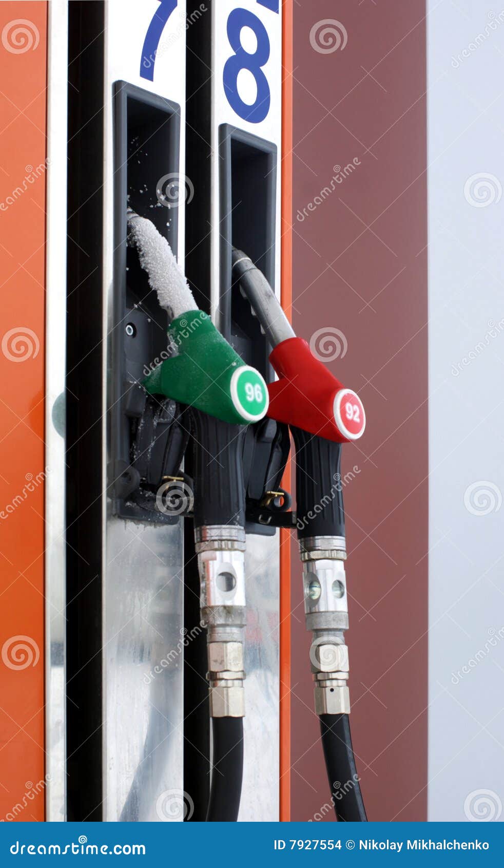 View of a fuel panel stock photo. Image of gallon, transport - 7927554