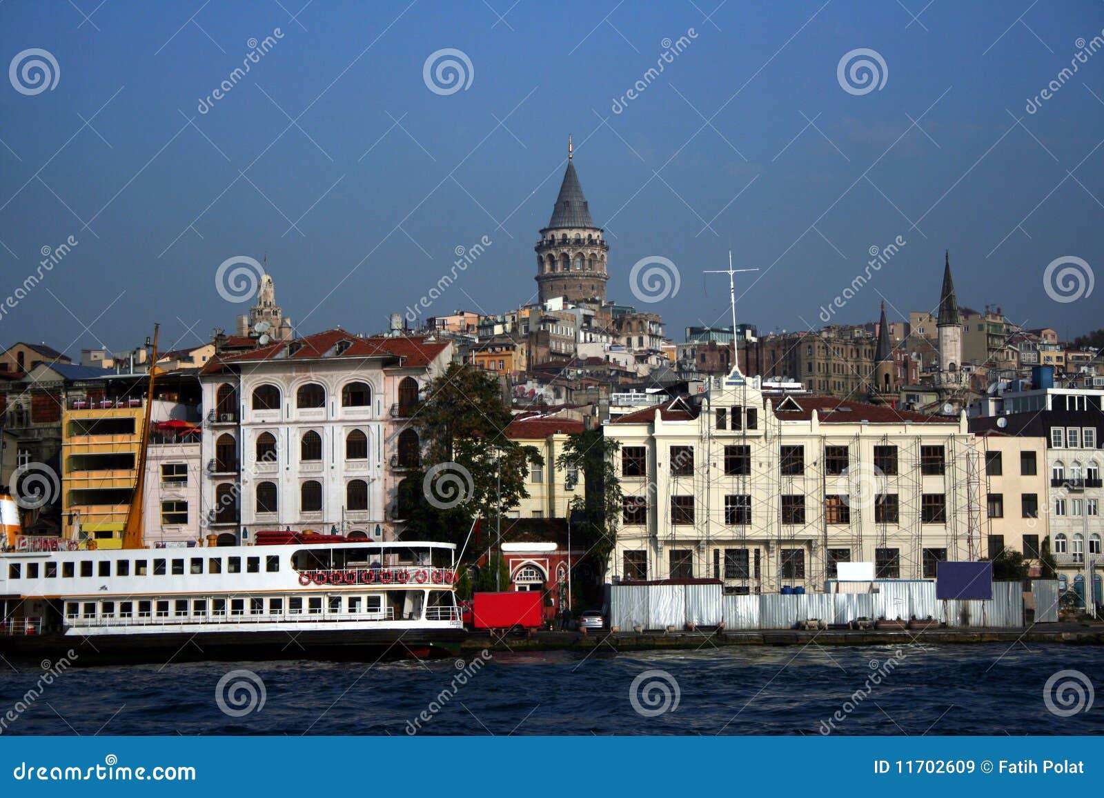 A view of Galata stock image. Image of metropol, galata - 11702609