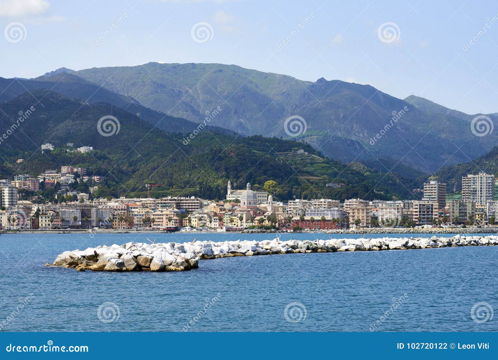 View of genova pegli stock photo. Image of genova, pegli - 102720122