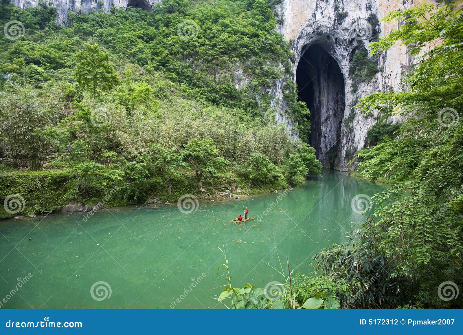 View of Getu river stock photo. Image of water, trees - 5172312