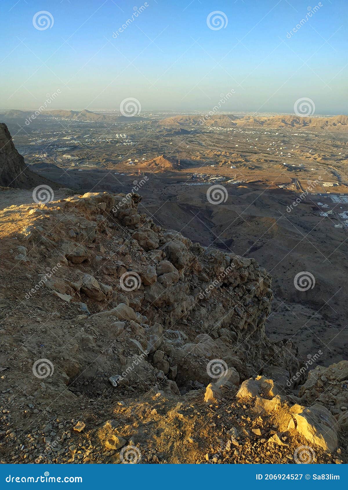 View of Ghala Oman , Muscat Sultanate of Oman Stock Image - Image of ...