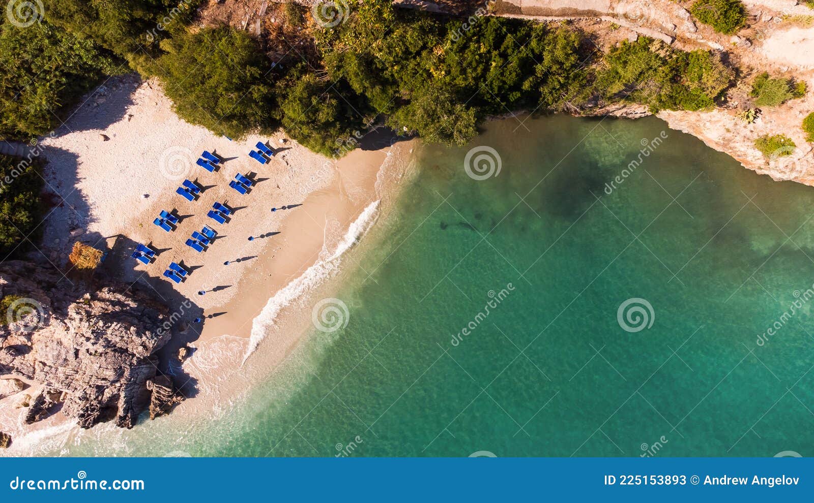 View of Gjipe Beach, Albania Stock Image - Image of travel, earth ...