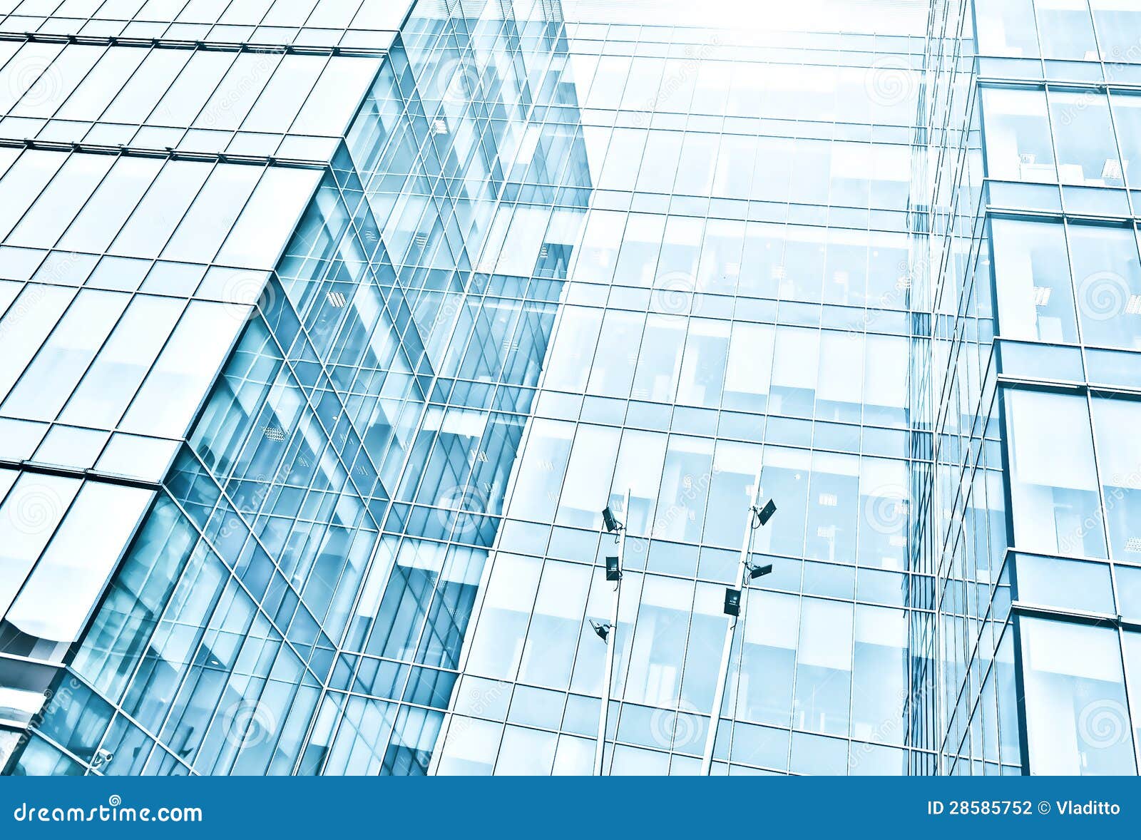 View of Glass High Rise Building Stock Photo - Image of firm ...