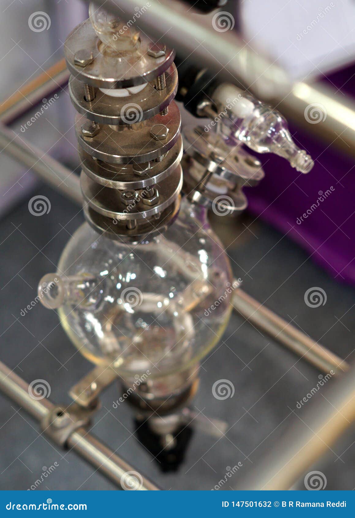 View of Glass Ware in Laboratory or Pharma Industry Stock Photo - Image ...