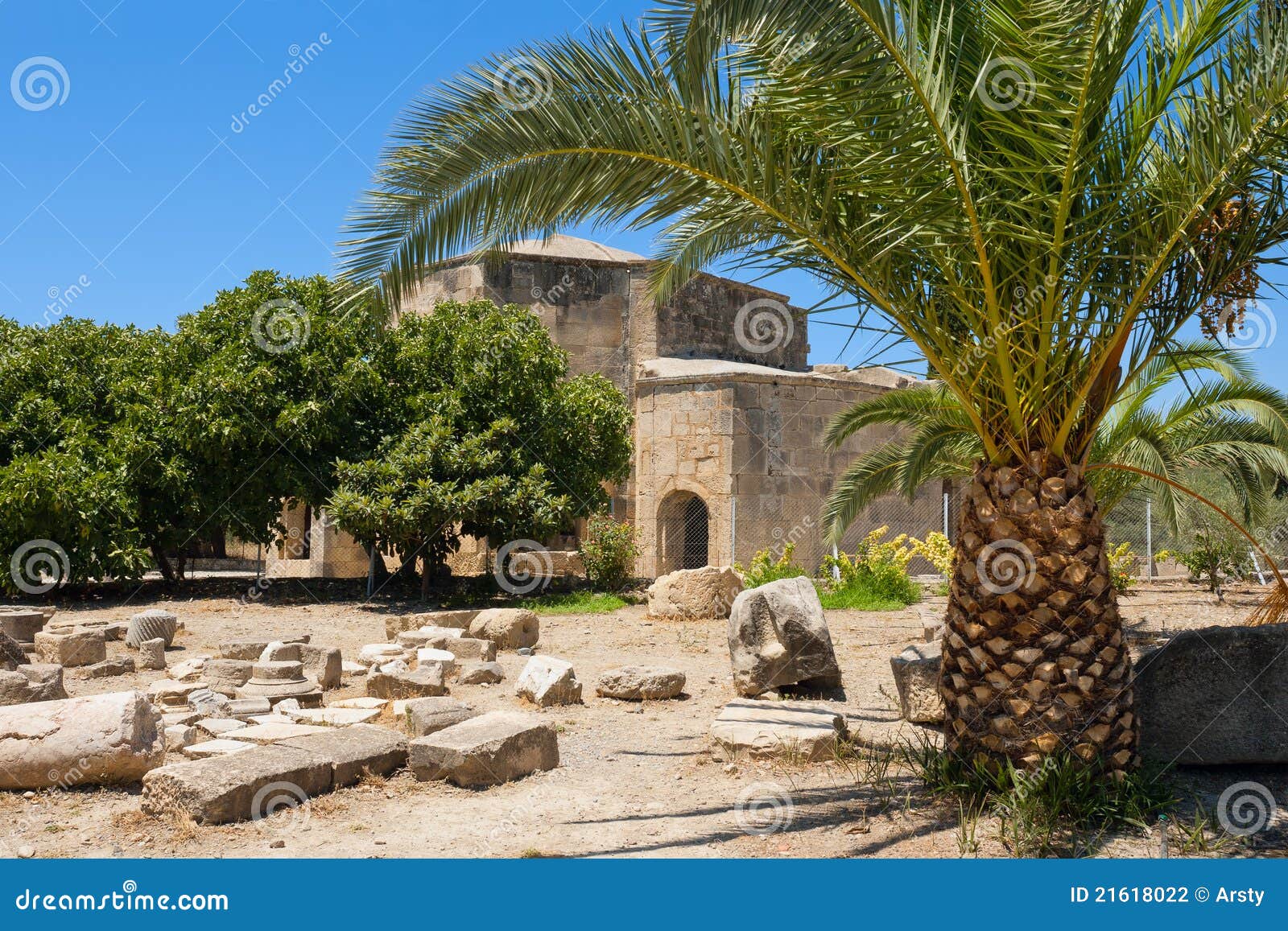 View of Gortyn. Crete, Greece Stock Photo - Image of archeology ...