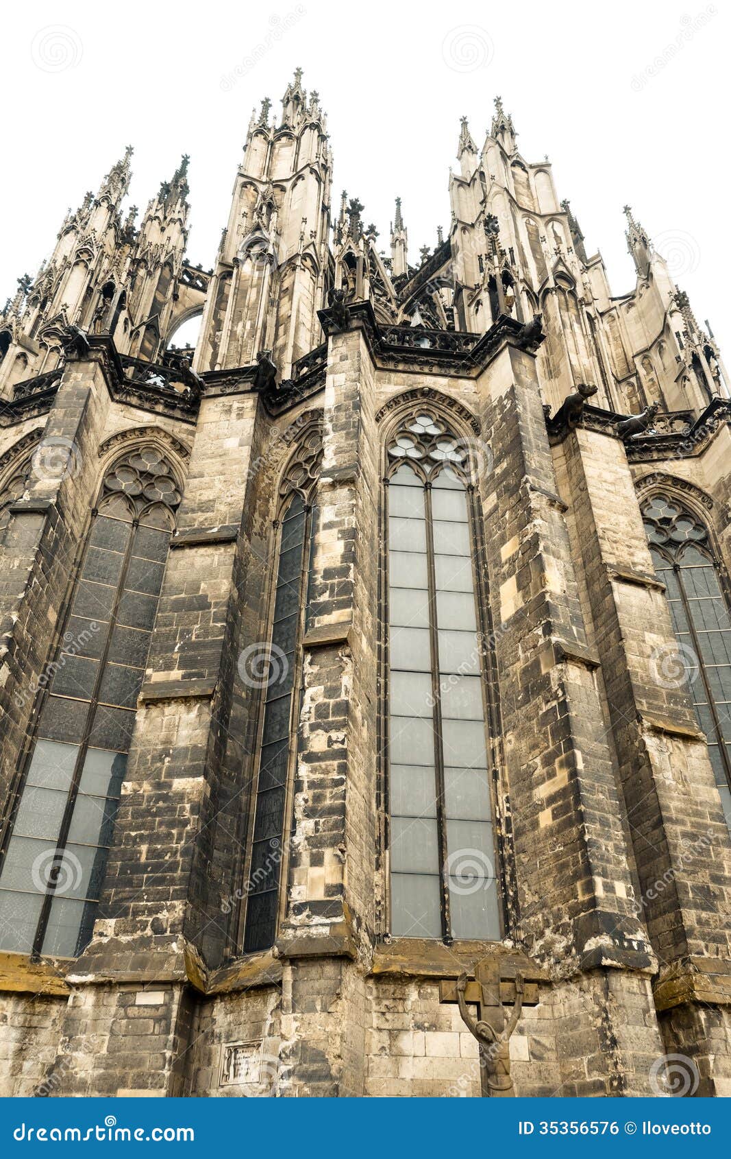 View of Gothic Cathedral in Cologne, Stock Photo - Image of rheinland ...