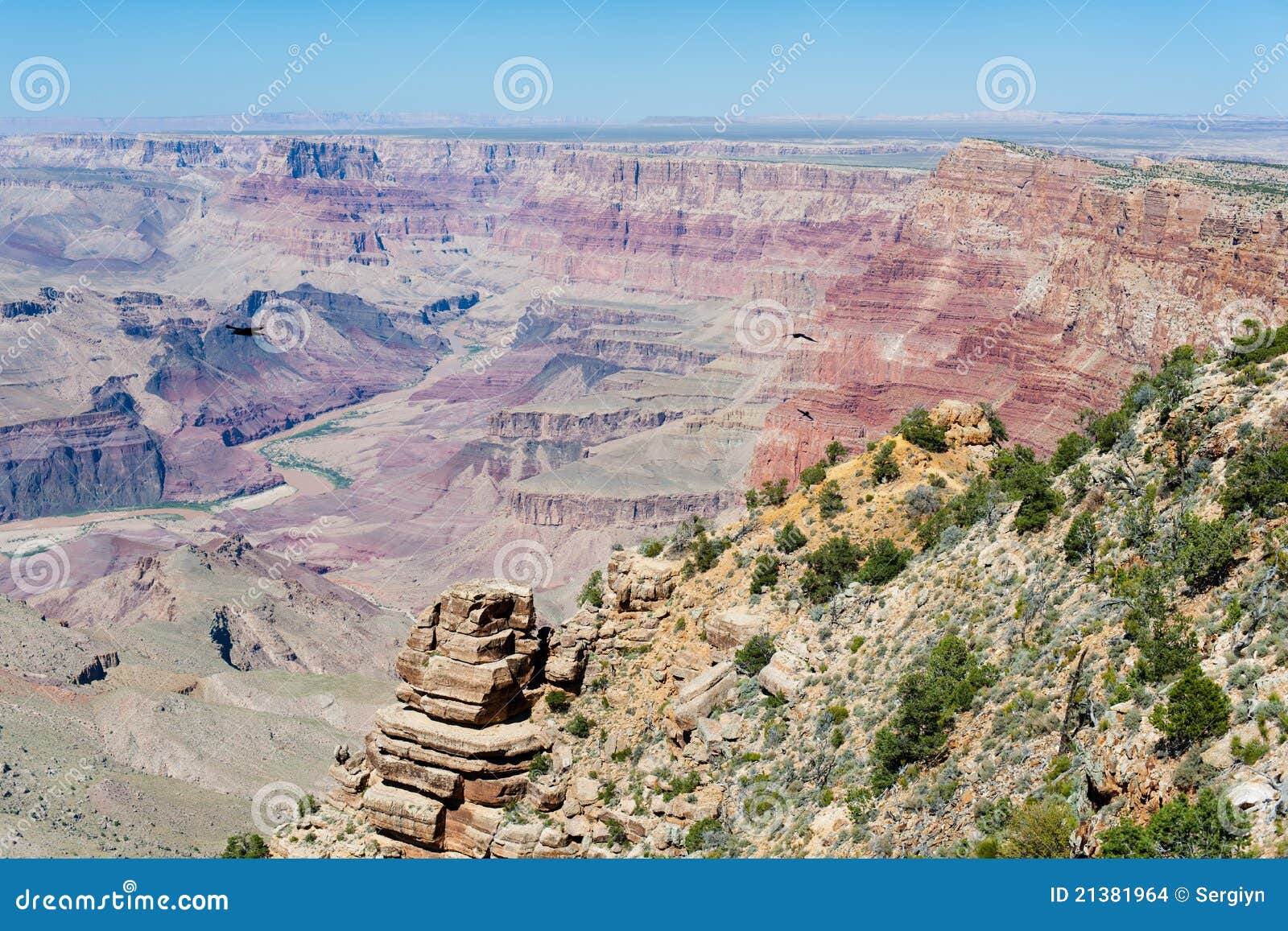 View of the Grand Canyon stock photo. Image of beauty - 21381964