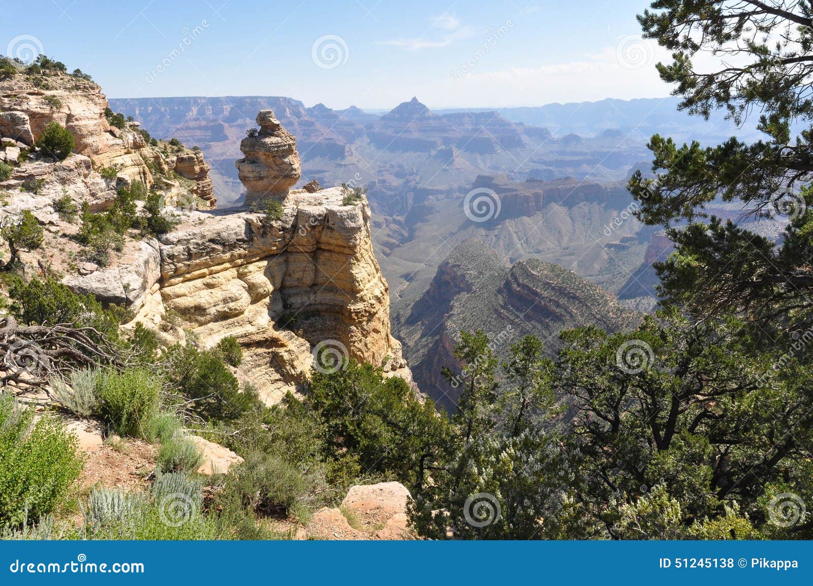 View of the Grand Canyon, Arizona Stock Photo - Image of sedimentary ...