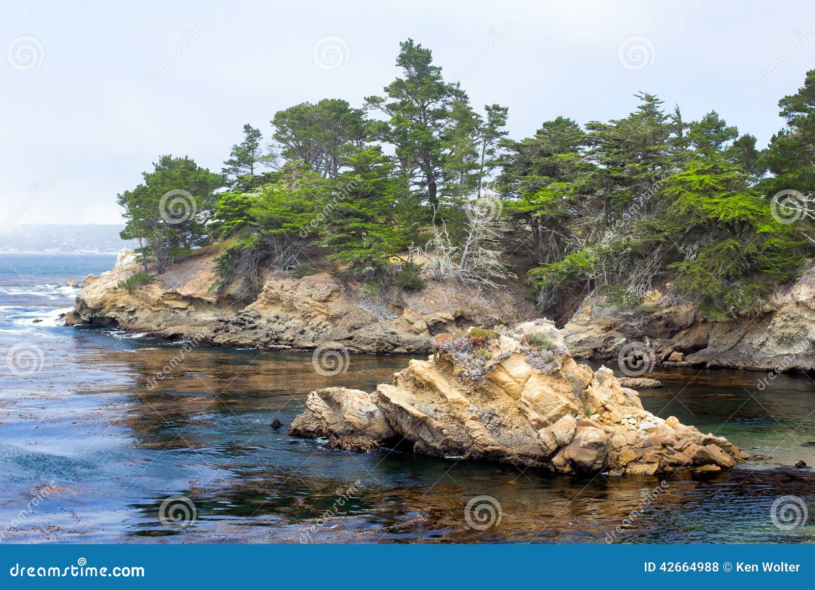 View from Granite Point Trail Stock Photo - Image of landscape, marine ...