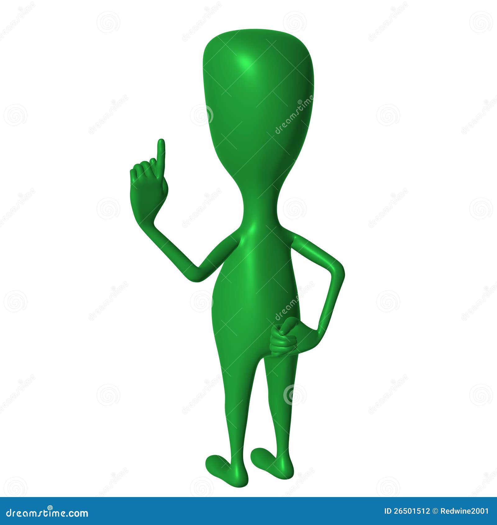 View Green 3d Puppet Mimicking Pointing Finger Royalty-Free Stock Image ...