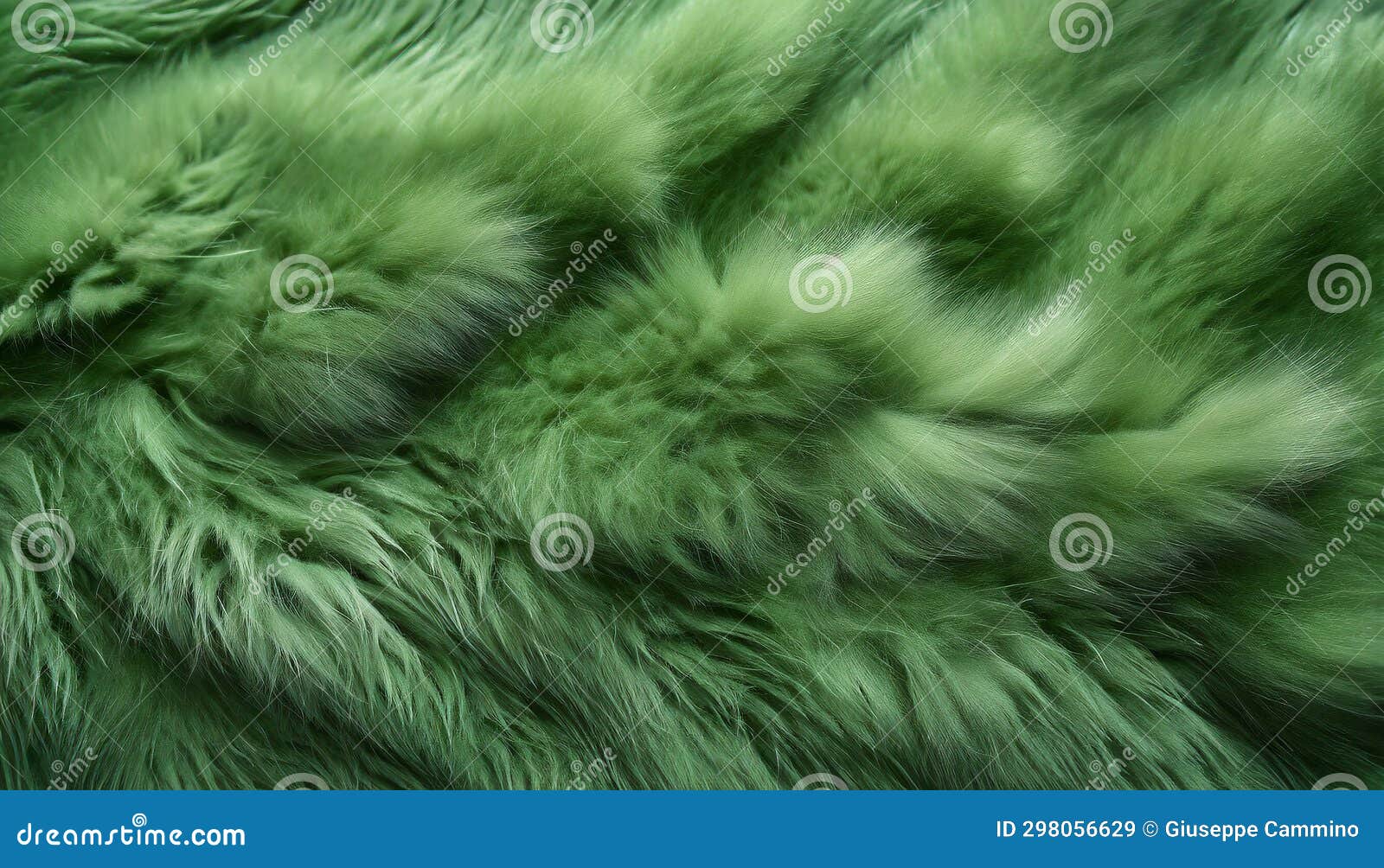 Green fur texture top view stock illustration. Illustration of fluffy ...