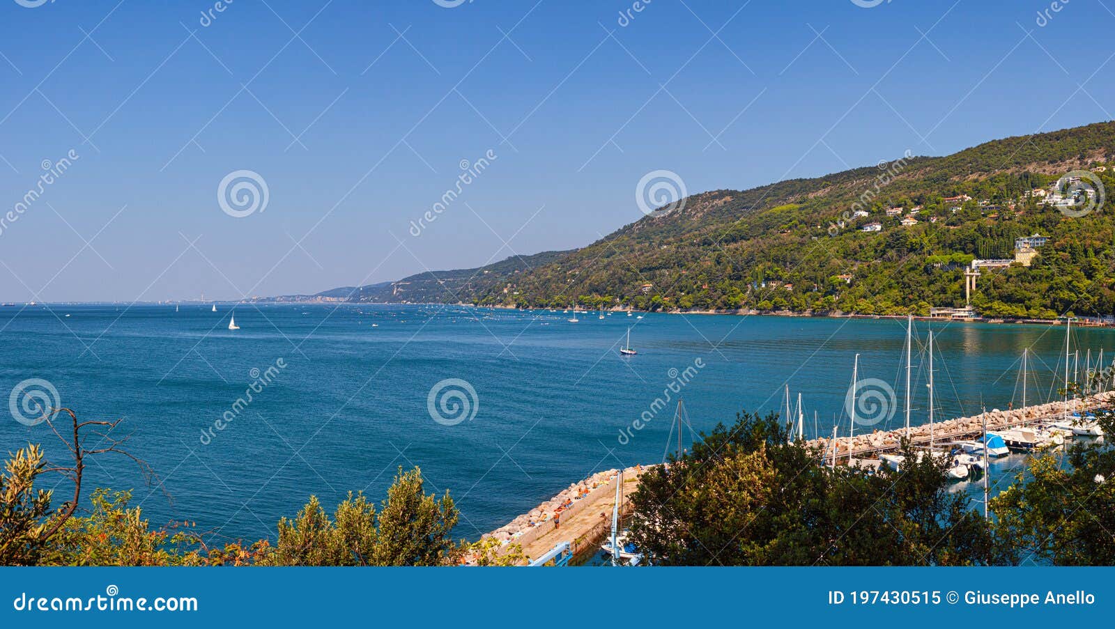 Grignano Bay Stock Photos - Free & Royalty-Free Stock Photos from ...