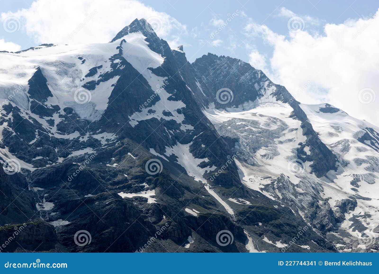View Of Grossglockner Hochalpenstrasse, The Most Famous Mountain Road ...