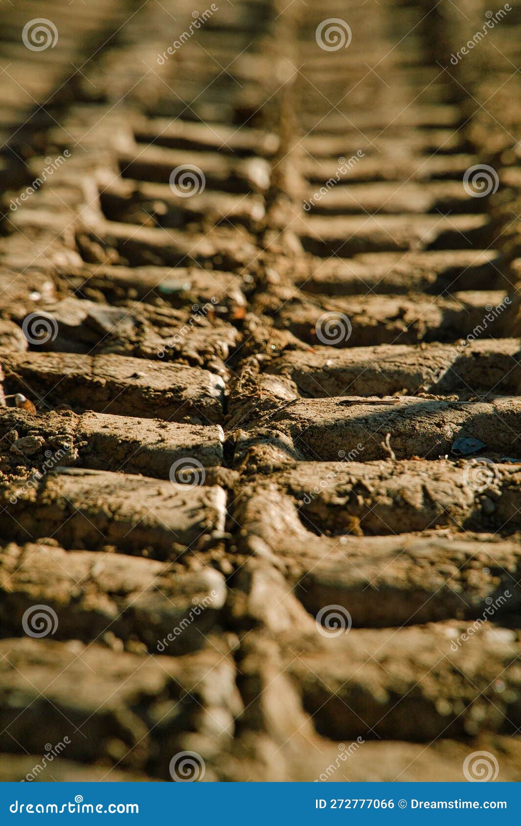 View of the Ground with a Mixture of Mud and Rocks Stock Photo - Image ...