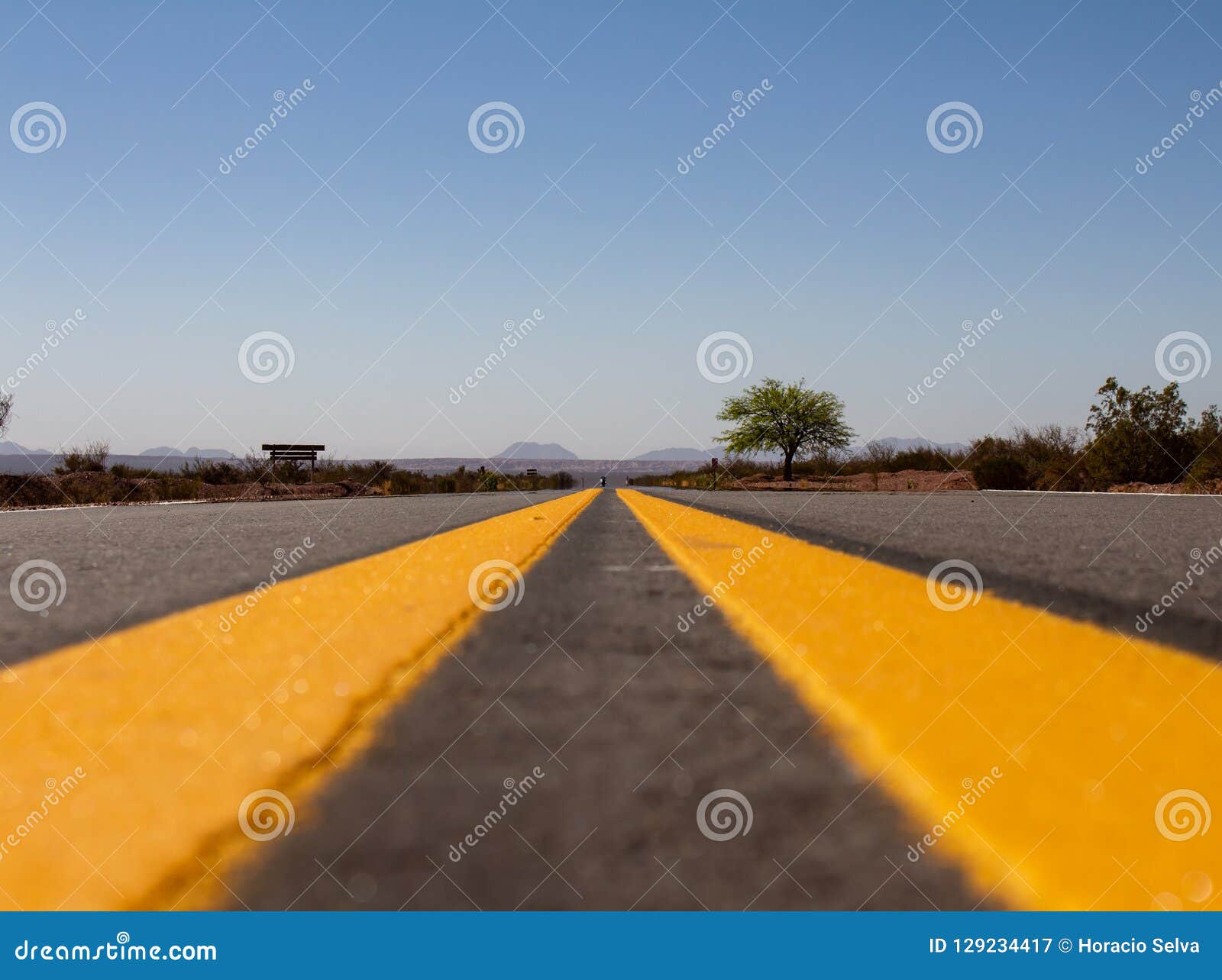 View from the Ground of a Route. Stock Image - Image of highway, ground ...