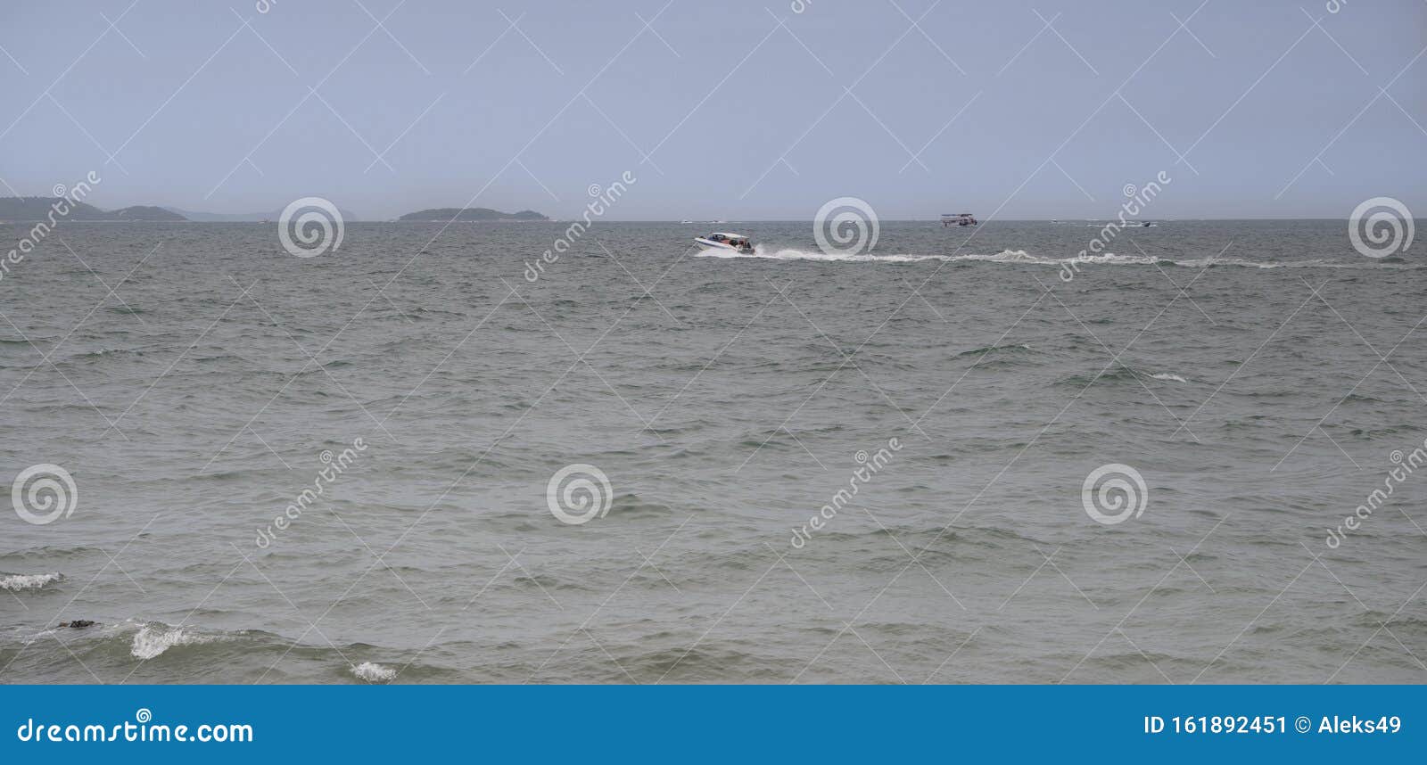 View of the Gulf of Siam .Thailand - September 07, 2019 Stock Image ...