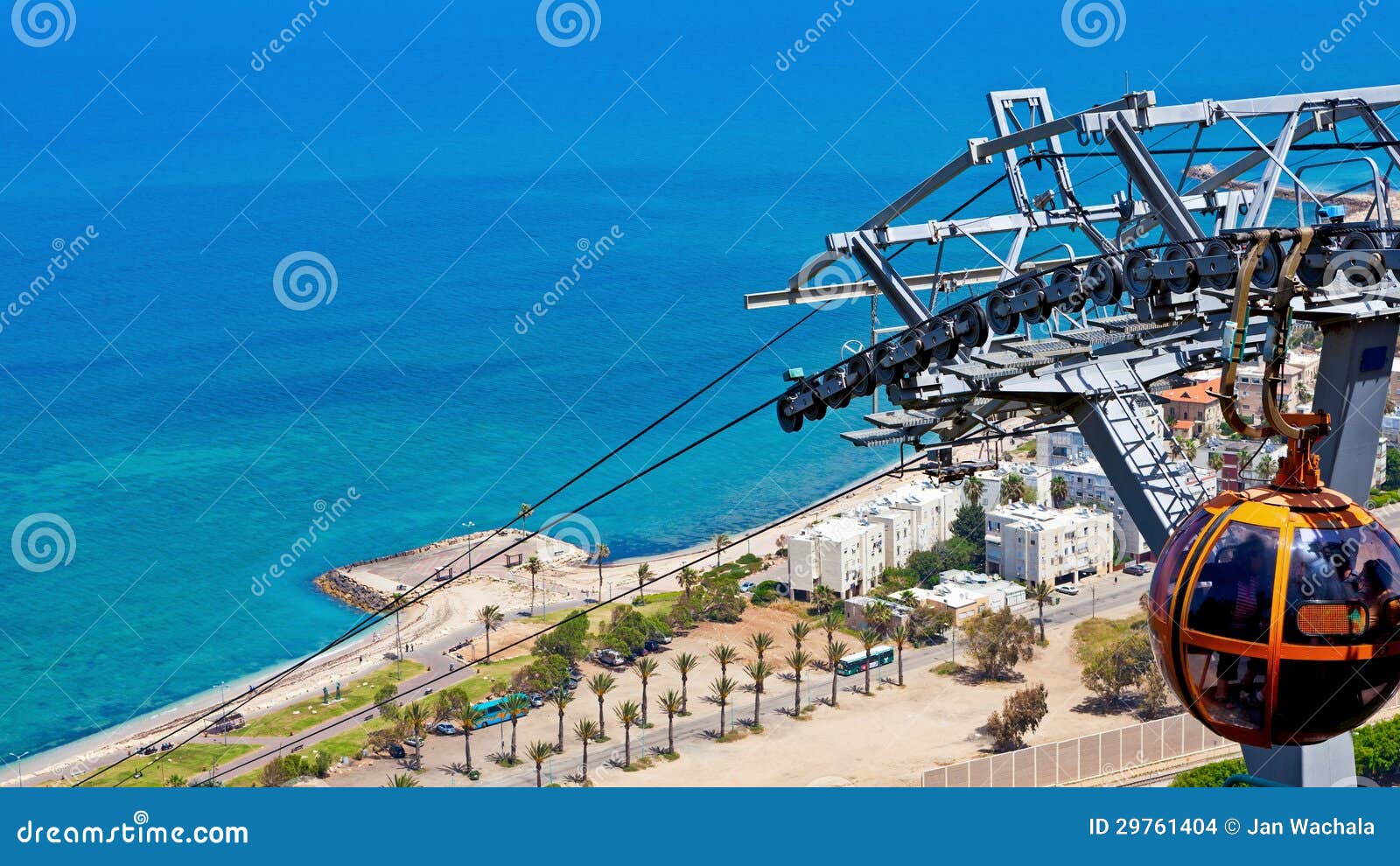 Haifa coast stock photo. Image of architecture, states - 29761404