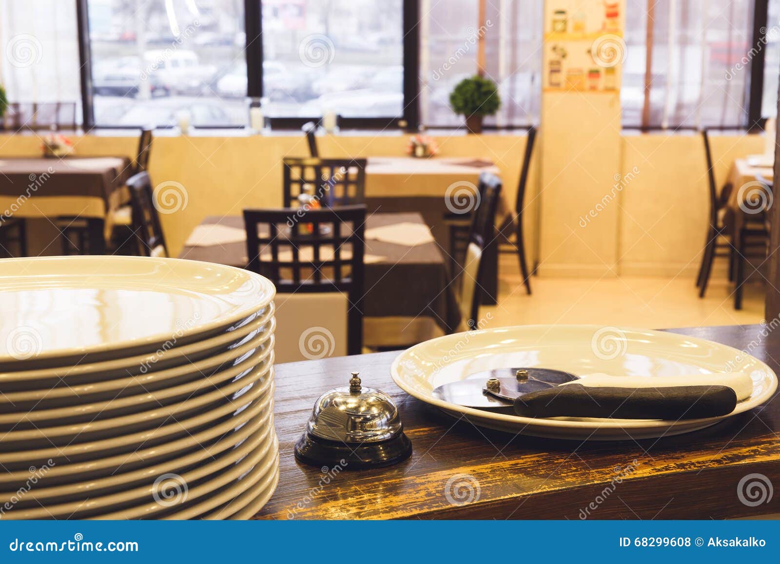View of the Hall an Pizzeria Stock Photo - Image of cooking, pastry ...