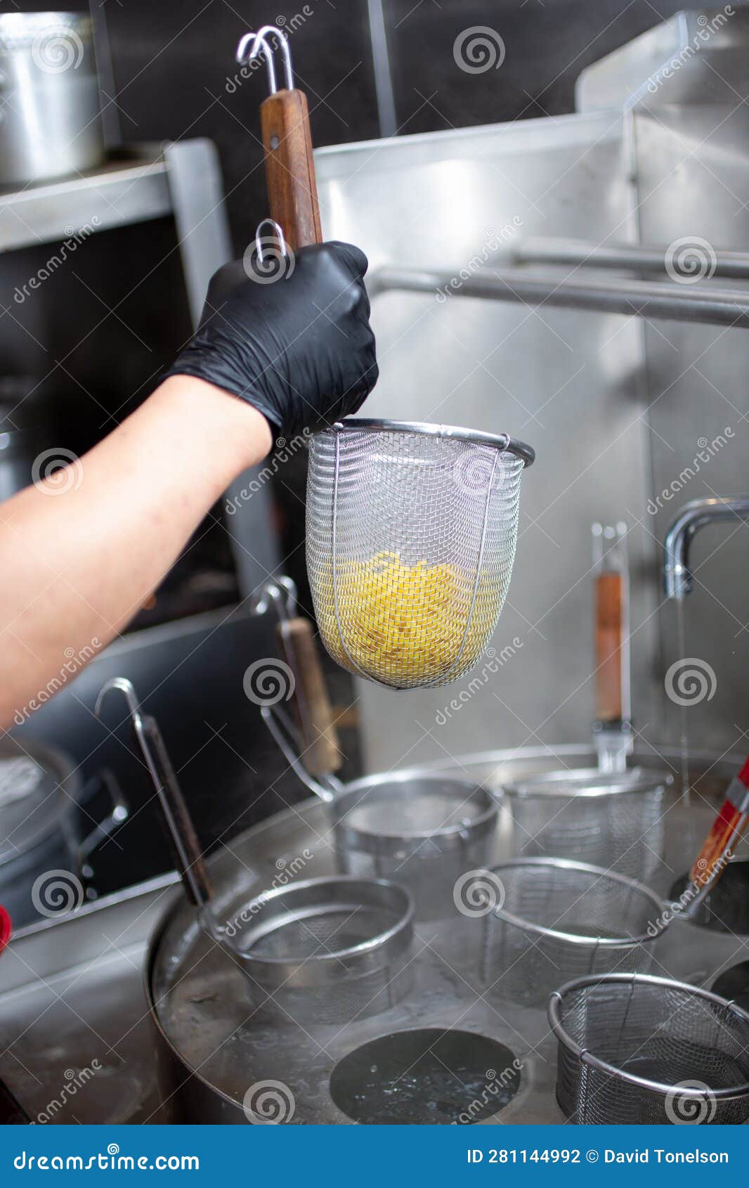 Ramen strainer stock photo. Image of steel, liquid, entree - 281144992