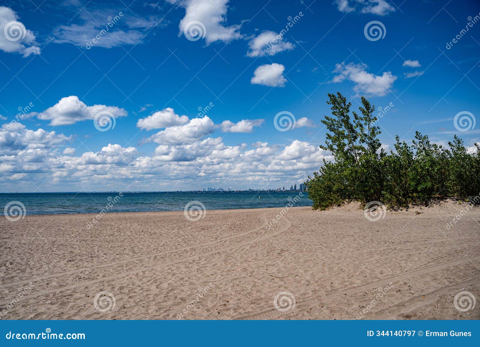 View of Hanlan S Point Nudist Beach in the Toronto Islands Stock Image ...