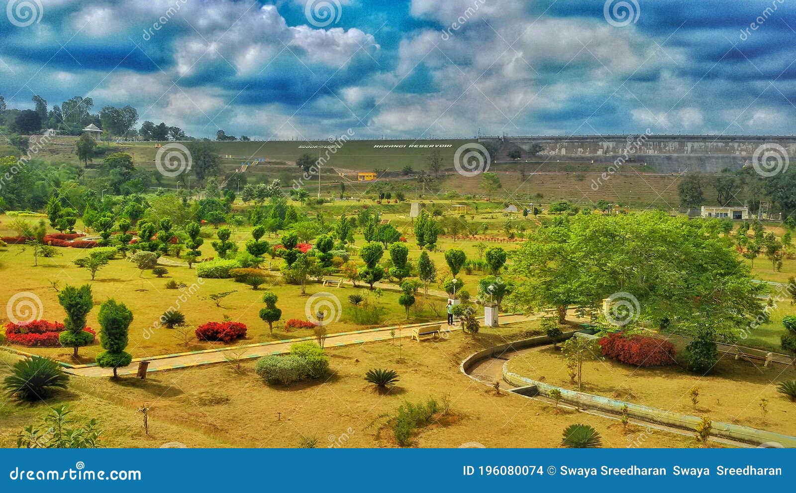 A View of Harangi Reservoir Stock Photo - Image of reservoir, outdoor ...