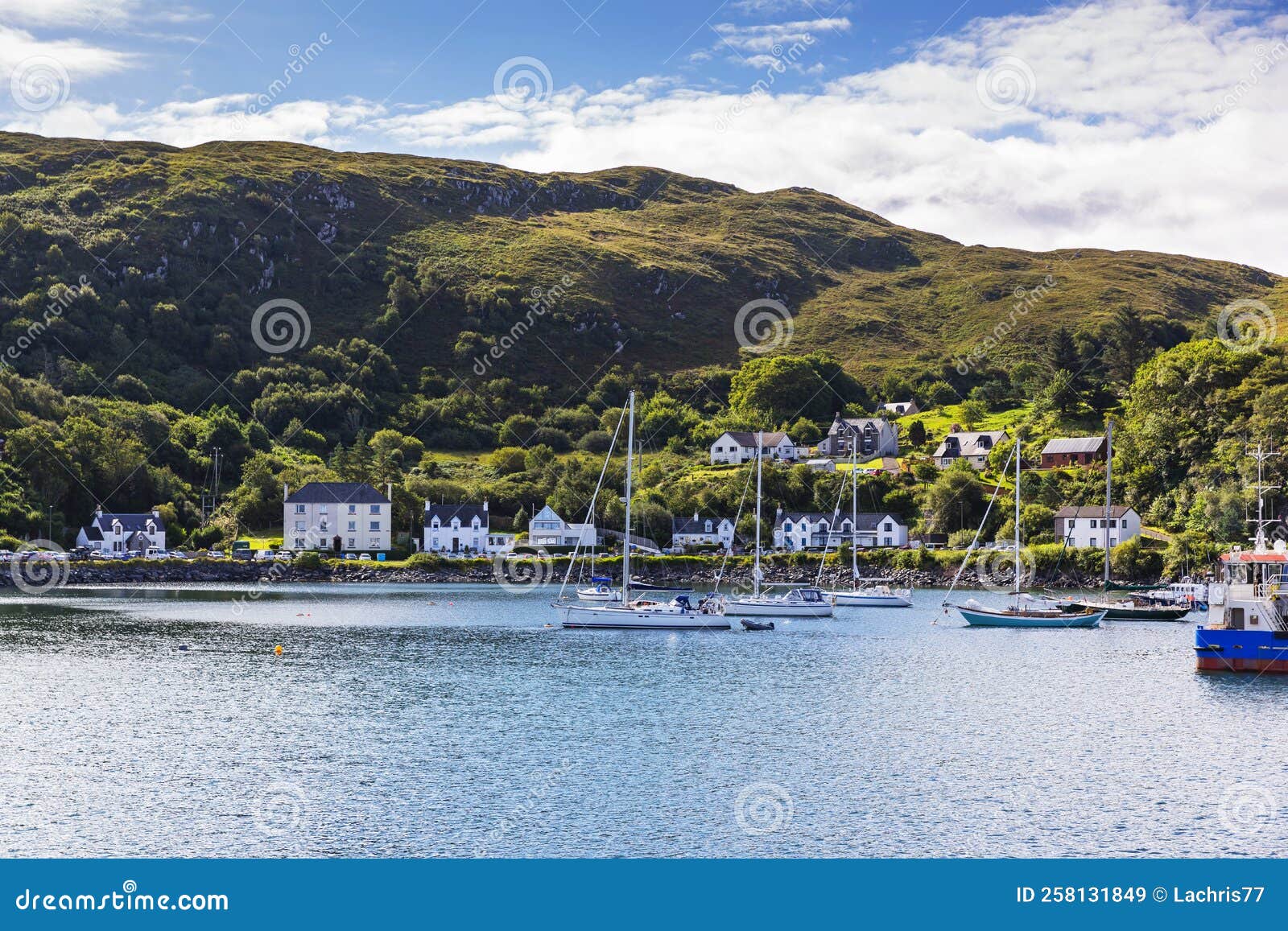 View of the Harbor in Mallaig Editorial Stock Image - Image of scottish ...