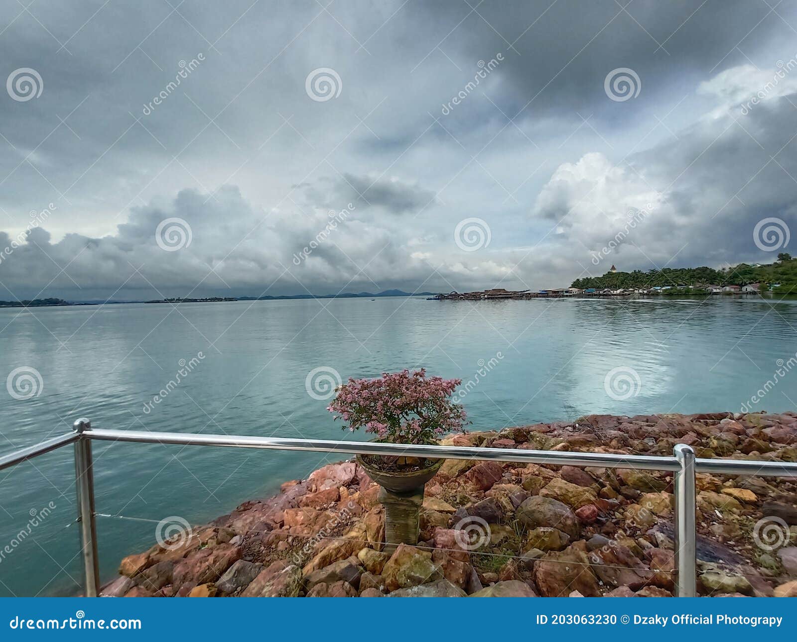 View of Harris Beach Barelang Indonesia Stock Photo - Image of barelang ...