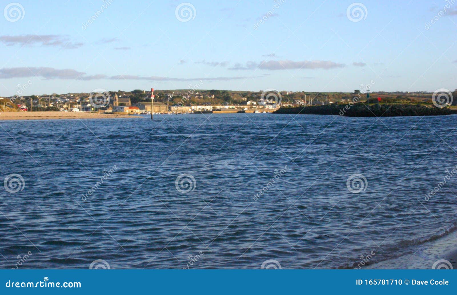Hayle from Lelant stock photo. Image of view, cornwall - 165781710