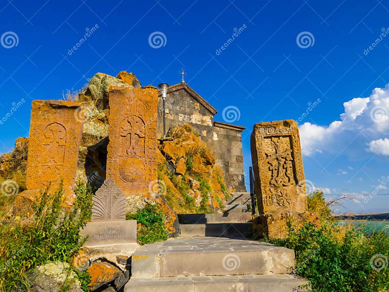 Hayravank Monastery, Lake Sevan, Armenia Stock Photo - Image of ...