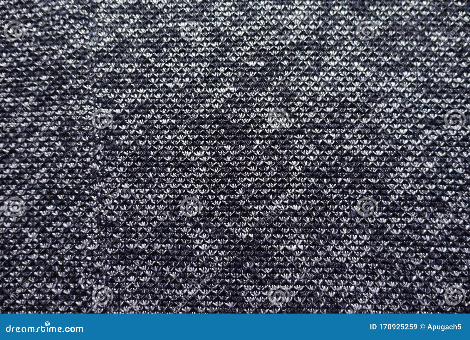 View of Heather Blue Gray Woolen Fabric from Above Stock Image - Image ...