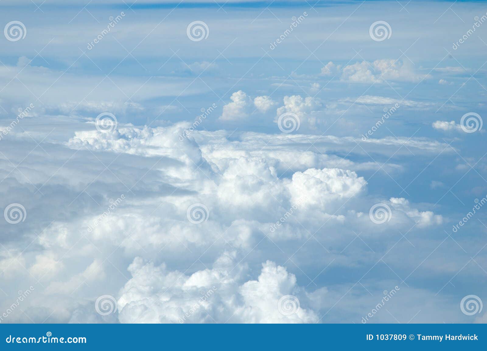 A view from heaven stock image. Image of ether, blue, pretty - 1037809