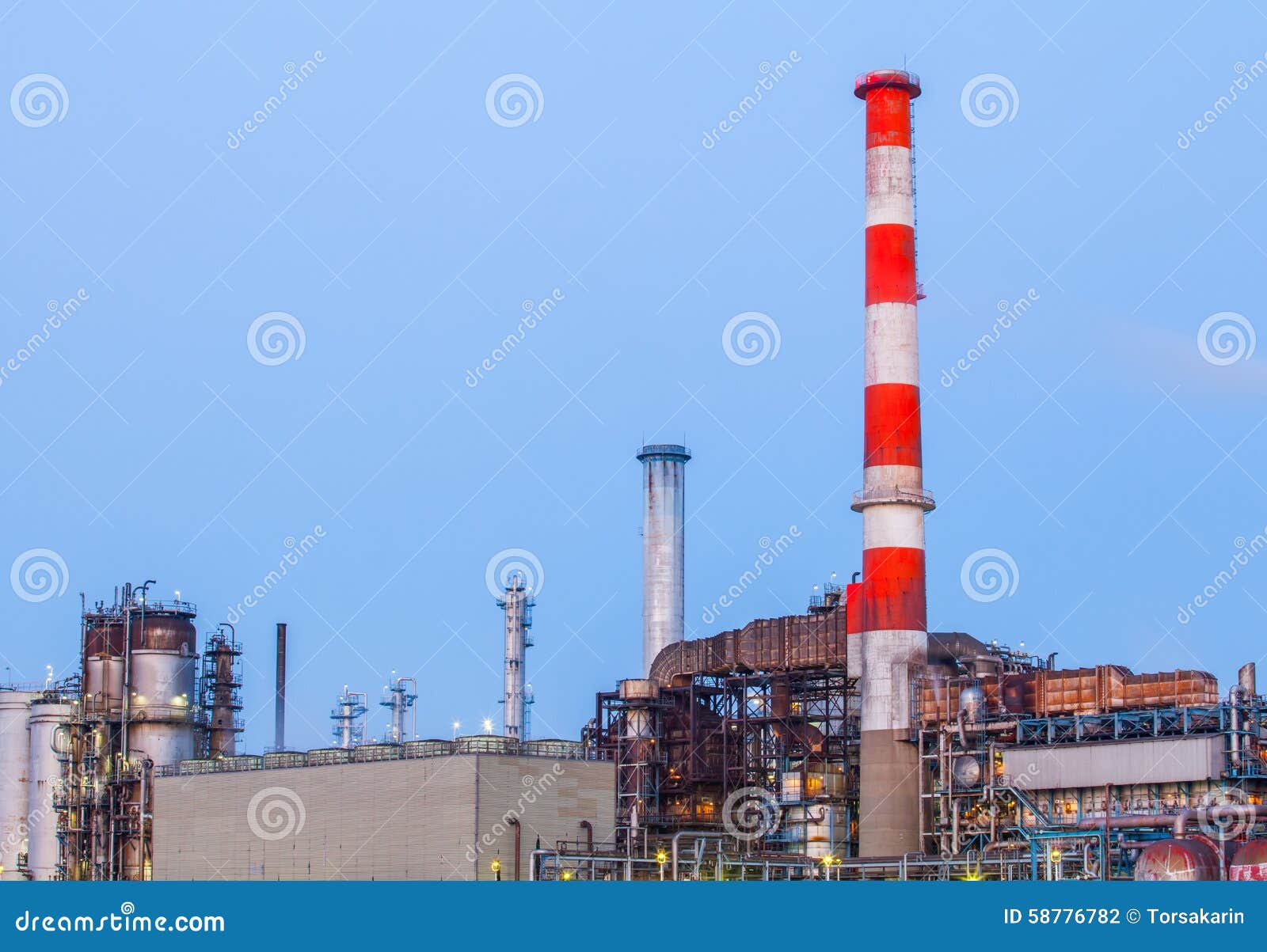 View of Heavy Industry Area Stock Photo - Image of global ...