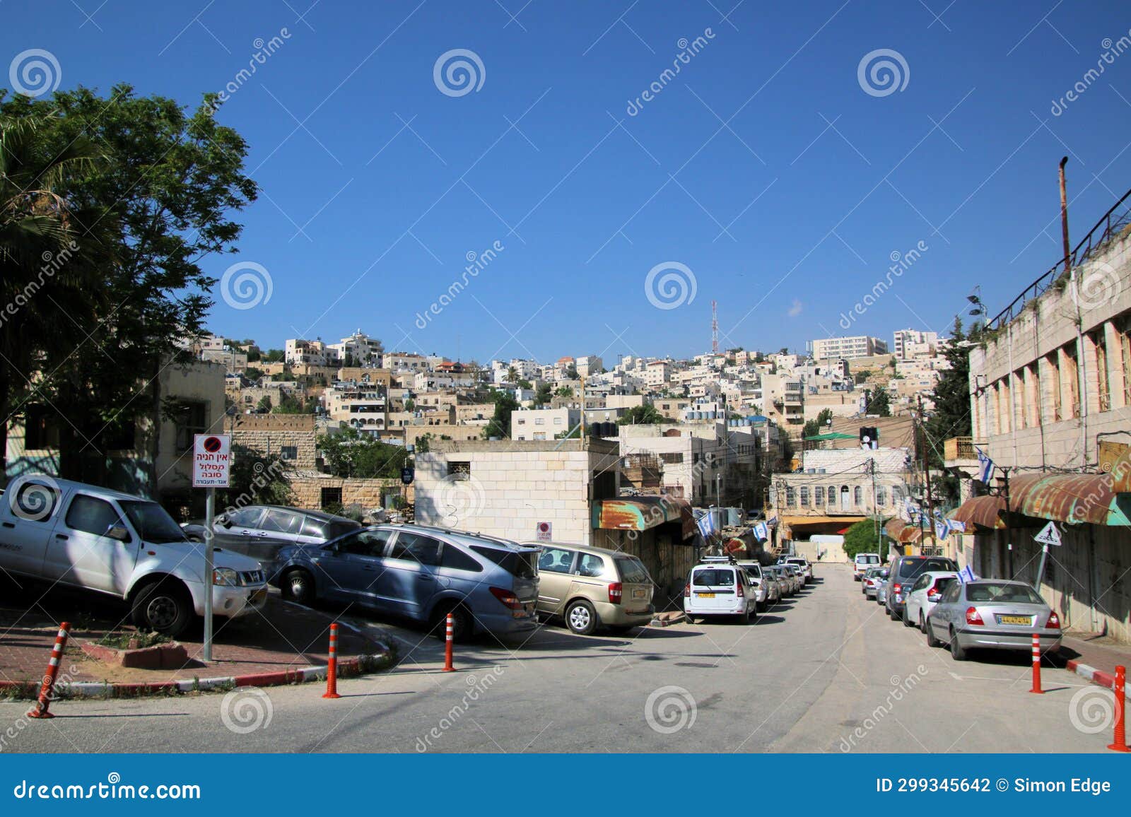 A View of Hebron on the Palestinian Side Editorial Photography - Image ...