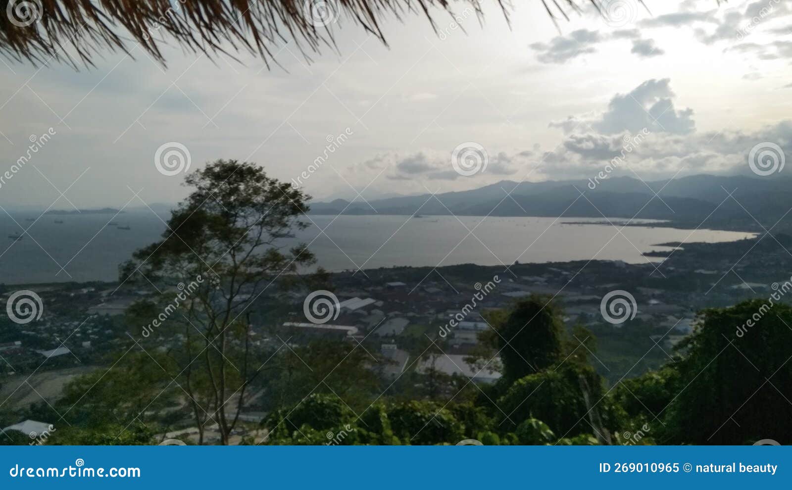 The View from a Height that Displays the Beauty of Nature Stock Image ...