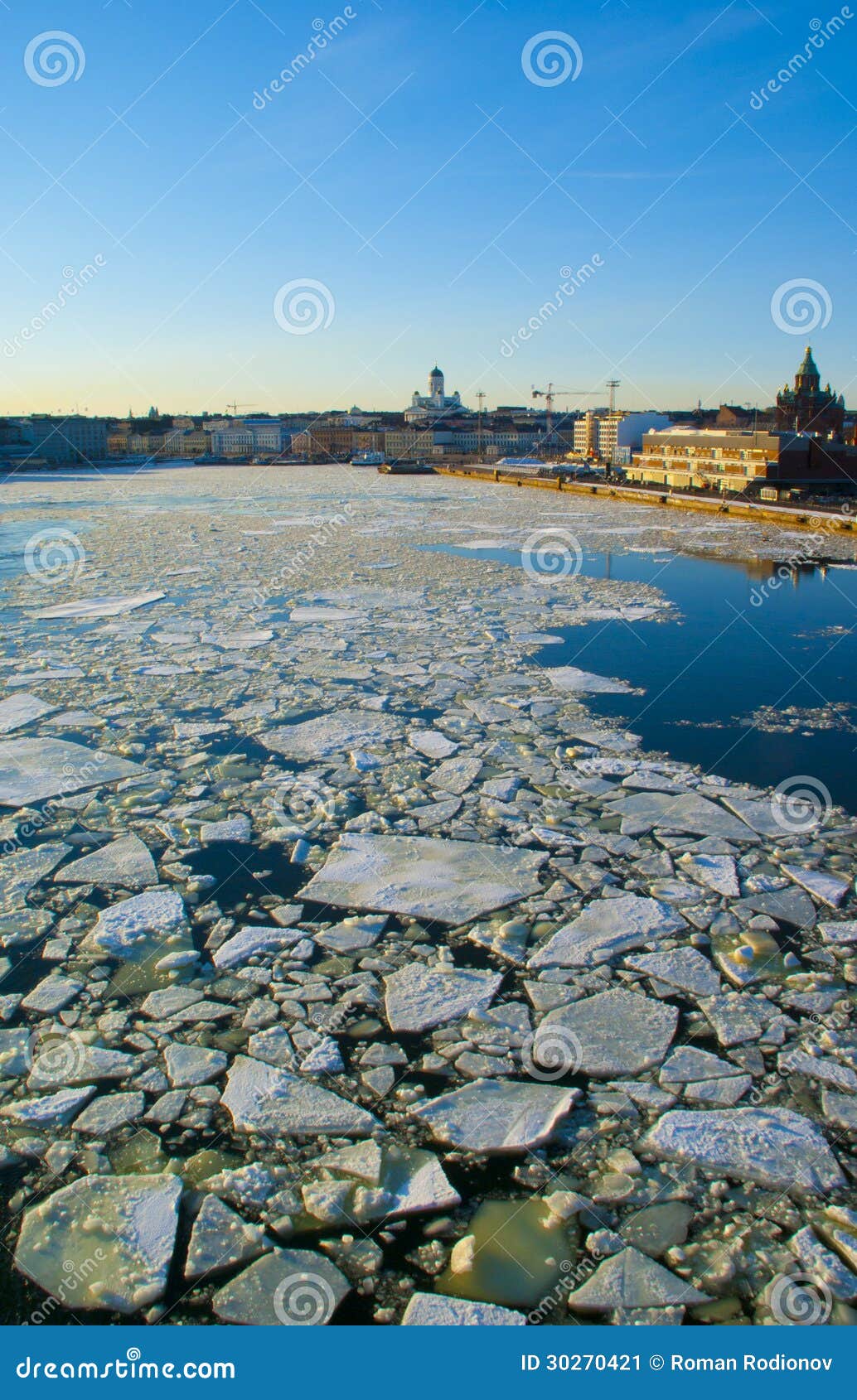Helsinki in spring stock image. Image of architecture - 30270421